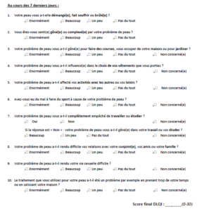 Comment évaluer la sévérité de l’urticaire chronique spontanée ? - Reso ...